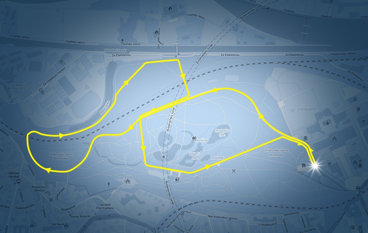 Praha – 11. 4. 2019 ve 21.00, Stromovka | Noční běh pro Světlušku 2019